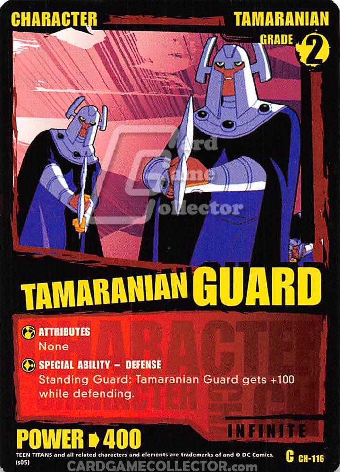 Tamaranian Guard : Teen Titans CCG