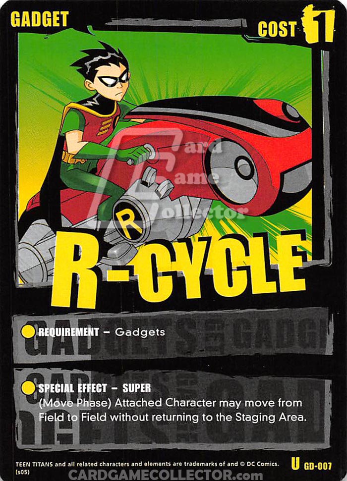 R-Cycle : Teen Titans Collectible Card Game