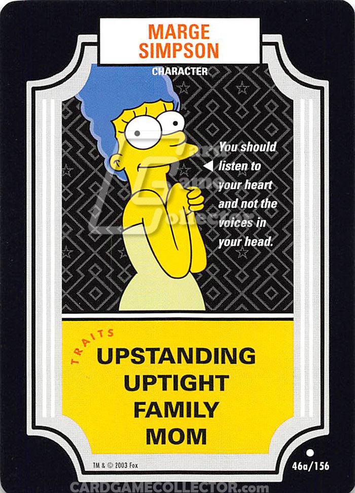 Marge Simpson (a, b, c)* : The Simpsons TCG