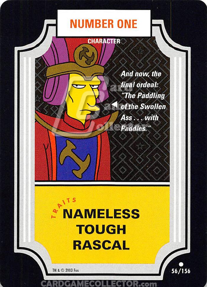 Number One : The Simpsons TCG