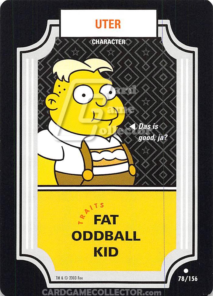 Uter : The Simpsons TCG